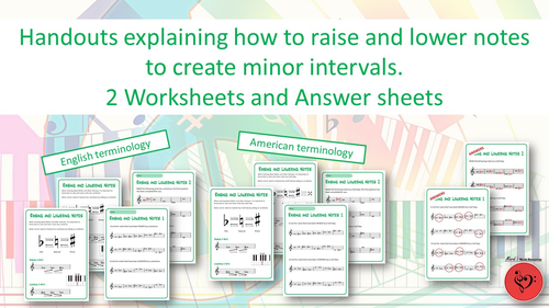 Music Intervals Unit of Work - Perfect, Major and Minor Intervals 36 ...
