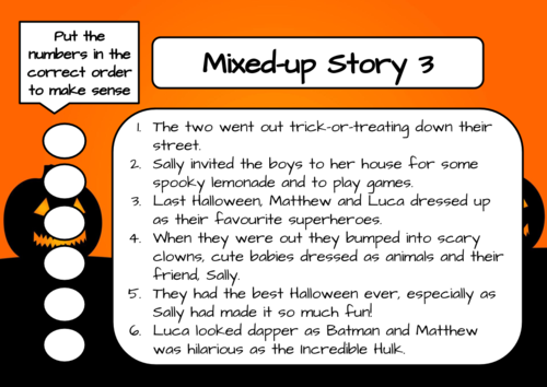 Mixed-Up Stories | Teaching Resources