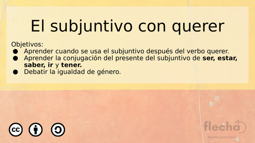 Subjunctive present -Presente de subjuntivo con deseos | Teaching Resources