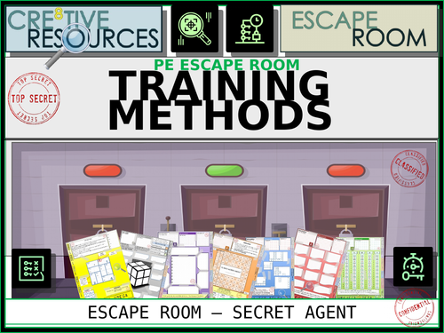 PE Escape Room - Training Methods | Teaching Resources