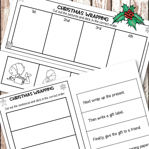 Christmas Sequencing Activities | Teaching Resources