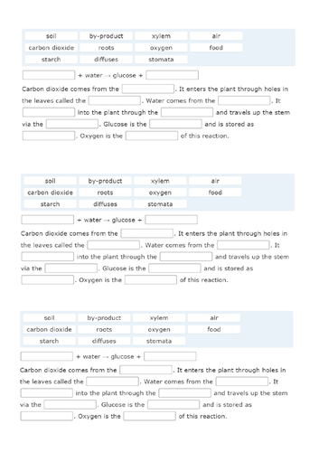 Photosynthesis KS3 Activate Science | Teaching Resources