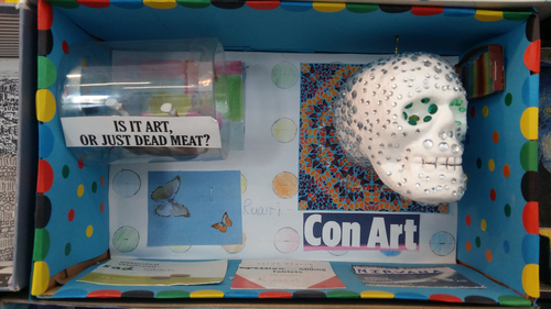 Artist in a box Homework/ home learning block (6 weeks) handout and ...