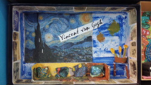 Artist in a box Homework/ home learning block (6 weeks) handout and ...