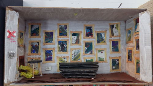 Artist in a box Homework/ home learning block (6 weeks) handout and ...