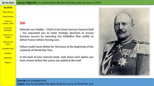 The Schlieffen Plan | Teaching Resources