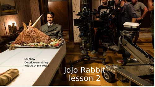Jojo Rabbit Film studies Eduqas board | Teaching Resources