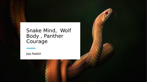 Jojo Rabbit Film studies Eduqas board updated March 2024 | Teaching ...