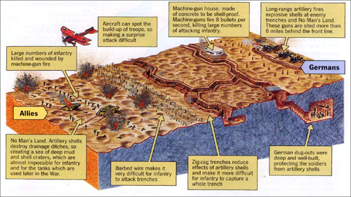 Trench Warfare during World War One | Teaching Resources