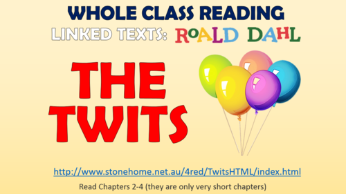 The Twits - Whole Class Reading Session! | Teaching Resources