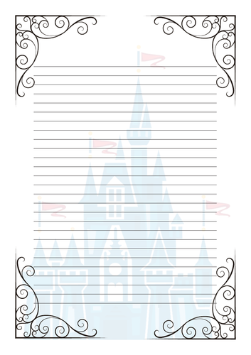 Fairytale Castle Inspired Writing Frame | Teaching Resources