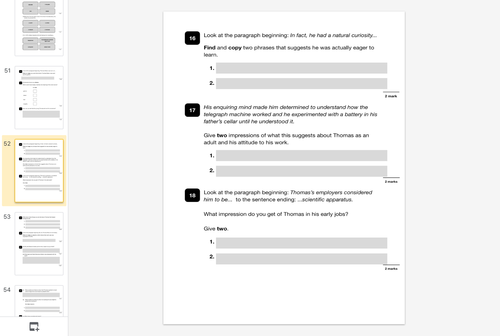 Digital Distance Learning Resource For Google Classroom: Pack 1 (9-12 ...