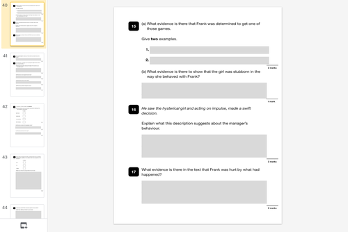Digital Distance Learning Resource For Google Classroom: Pack 2 (9-12 ...