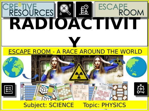 Radioactivity - Science Escape Room | Teaching Resources