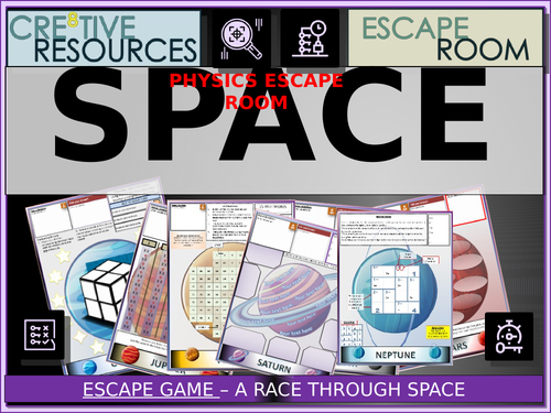 Space - Physics Escape Room | Teaching Resources