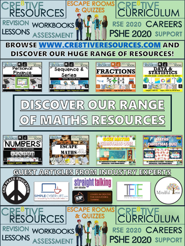 Maths Escape Room - Probability | Teaching Resources