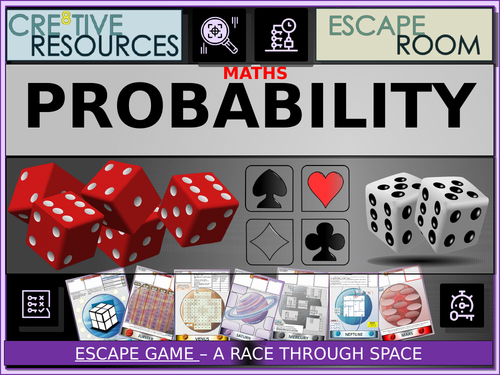 Maths Escape Room - Probability | Teaching Resources