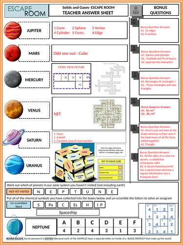 Solids Volume Surface Area - Maths | Teaching Resources