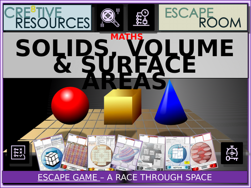 Solids Volume Surface Area - Maths | Teaching Resources
