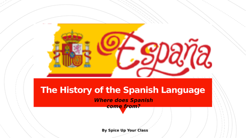 The History of the Spanish Language | Teaching Resources