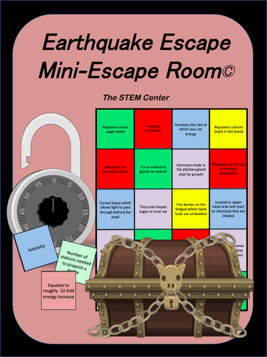Earthquake Mini-Escape Room | Teaching Resources