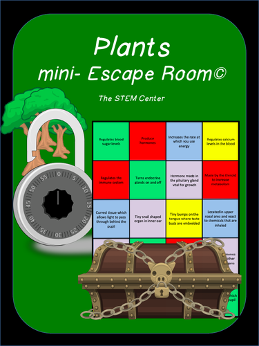 Plants Escape Room | Teaching Resources