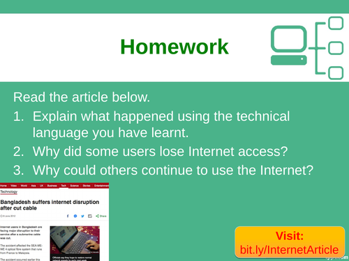 GCSE Computer Science: Networks full lesson 2 | Teaching Resources GCSE Computer Science: Networks full lesson 2 | Teaching Resources