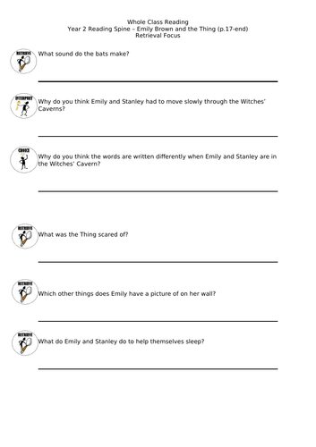 YEAR 2 READING SPINE RICs | Teaching Resources