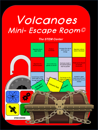 Volcanoes Escape Room | Teaching Resources