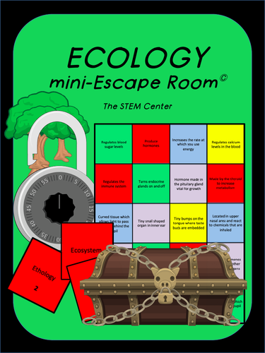 Ecology Escape Room | Teaching Resources