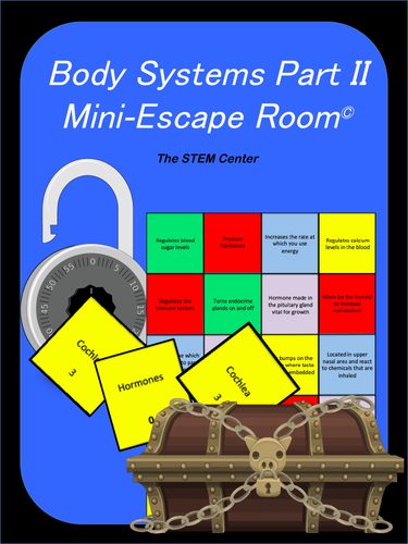 Body Systems Escape Room | Teaching Resources