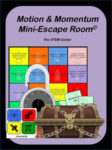 Motion & Momentum Escape Room | Teaching Resources