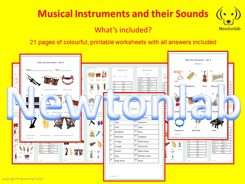 Musical Instruments and their Sounds - Key Stage 1 and Lower Key Stage ...