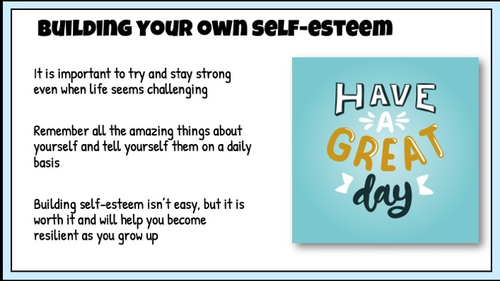 Self Esteem Assembly | Teaching Resources