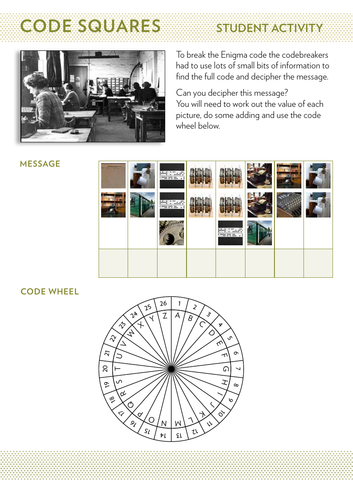 Bletchley Park Code Breaking Activities | Teaching Resources