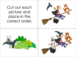 Room on the Broom - Story Sequencing - KS1 | Teaching Resources