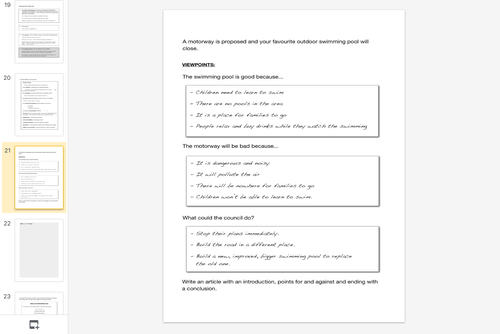 Digital Distance Learning Resource For Google Classroom: Pack 1 (12-14 ...