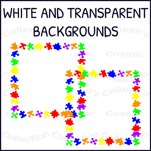Puzzle Borders Set 3 | Teaching Resources