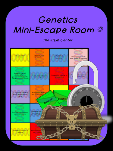 Genetics Escape Room | Teaching Resources