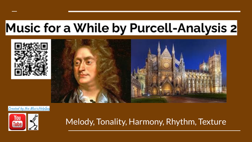Music For A While - Purcell (GCSE Set Work) - Analysis 2 | Teaching Resources