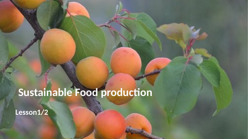 Sustainable Food Production and Climate Change | Teaching Resources
