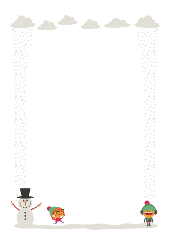 A4 The 4 Seasons Borders or Writing Frames | Teaching Resources