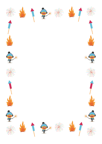 Bonfire Night Writing Frame | Teaching Resources