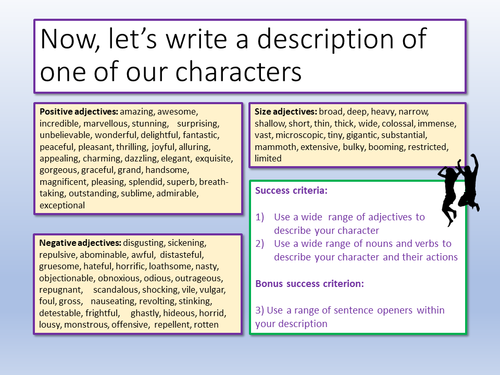Creative Writing Vocabulary | Teaching Resources