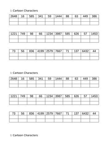 Rounding to 1 Significant Figure: 2 resources | Teaching Resources