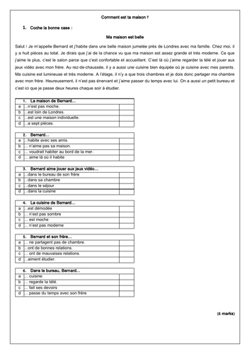 French Chez moi / Ma maison - House and home bundle | Teaching Resources