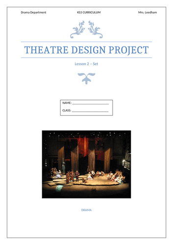 Drama Design Scheme for a Classroom | Teaching Resources