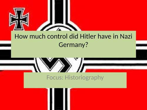 Research summary worksheet on Nazi Historiography | Teaching Resources