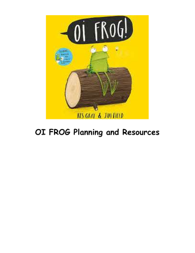 Oi Frog Year 1 Planning- rhyming words (English) | Teaching Resources