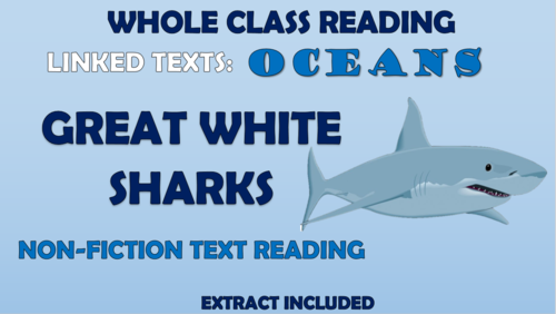 Great White Sharks Non-Fiction Text - Whole Class Reading Session ...